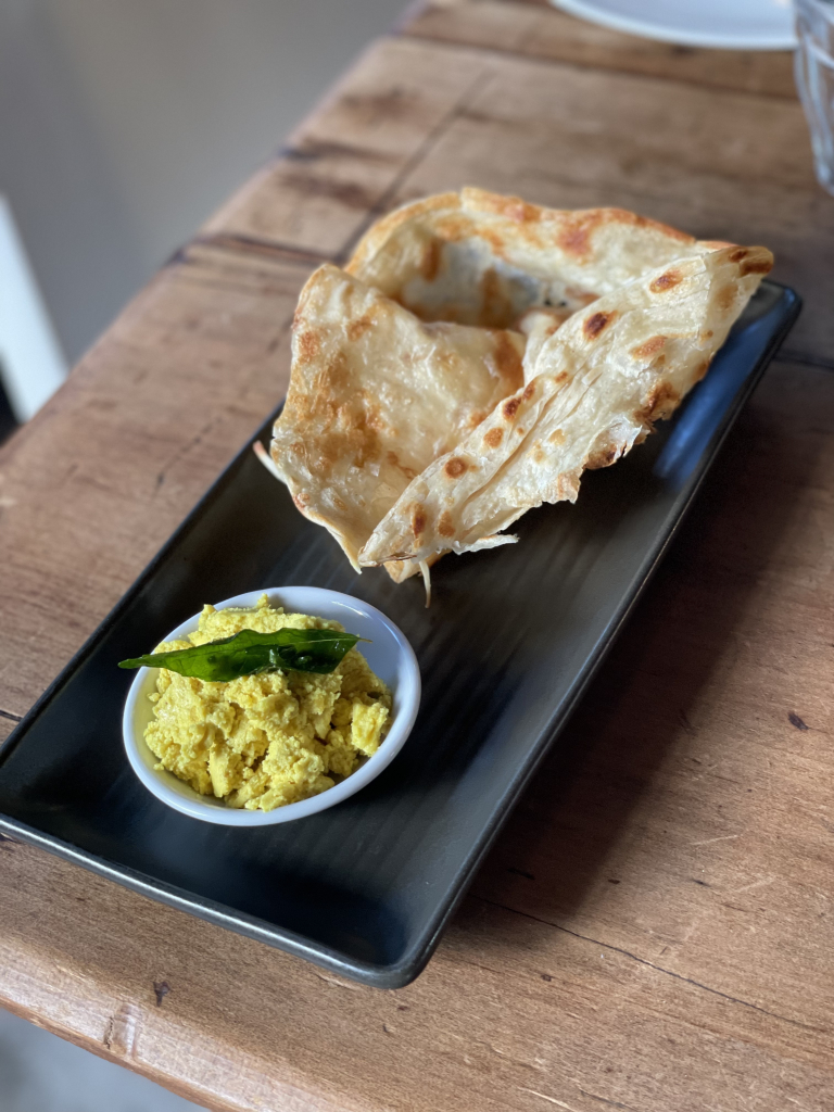 House made Roti bread - The Golden Pig Restaurant and Cooking School